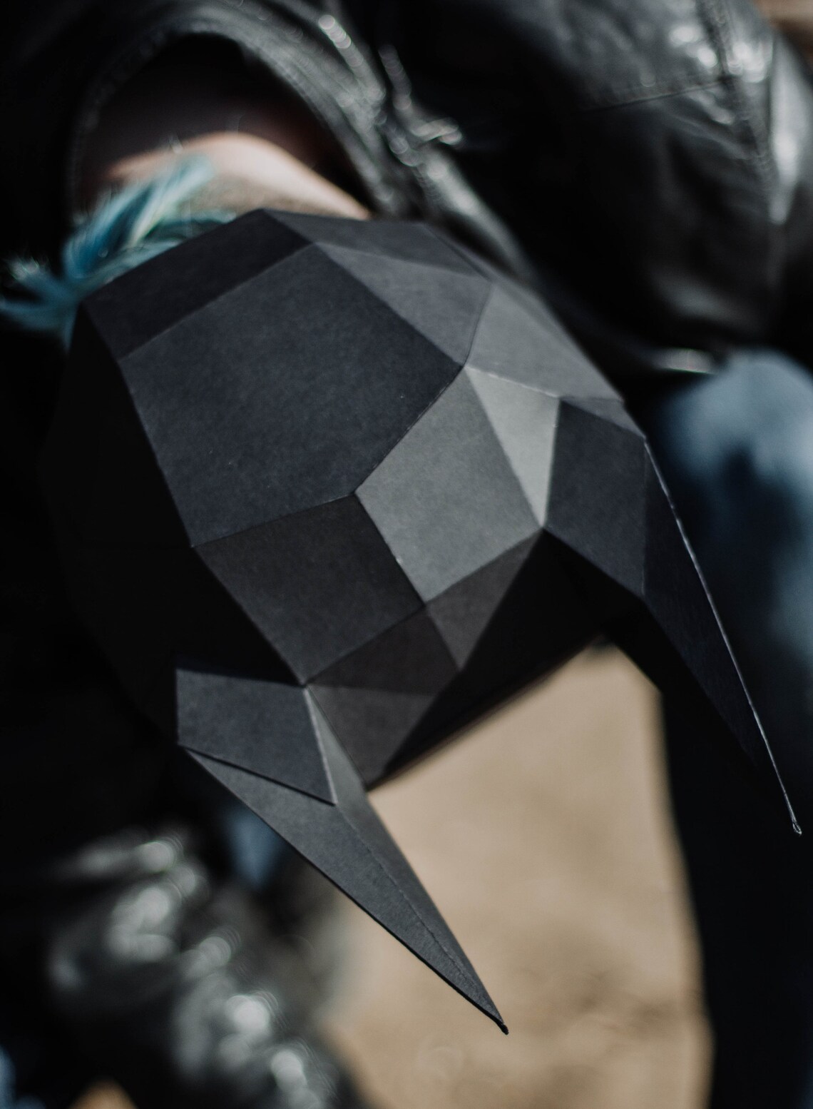 Papercraft 3D DOBERMAN HELMET Dog MASK Fantasy Animal - Etsy