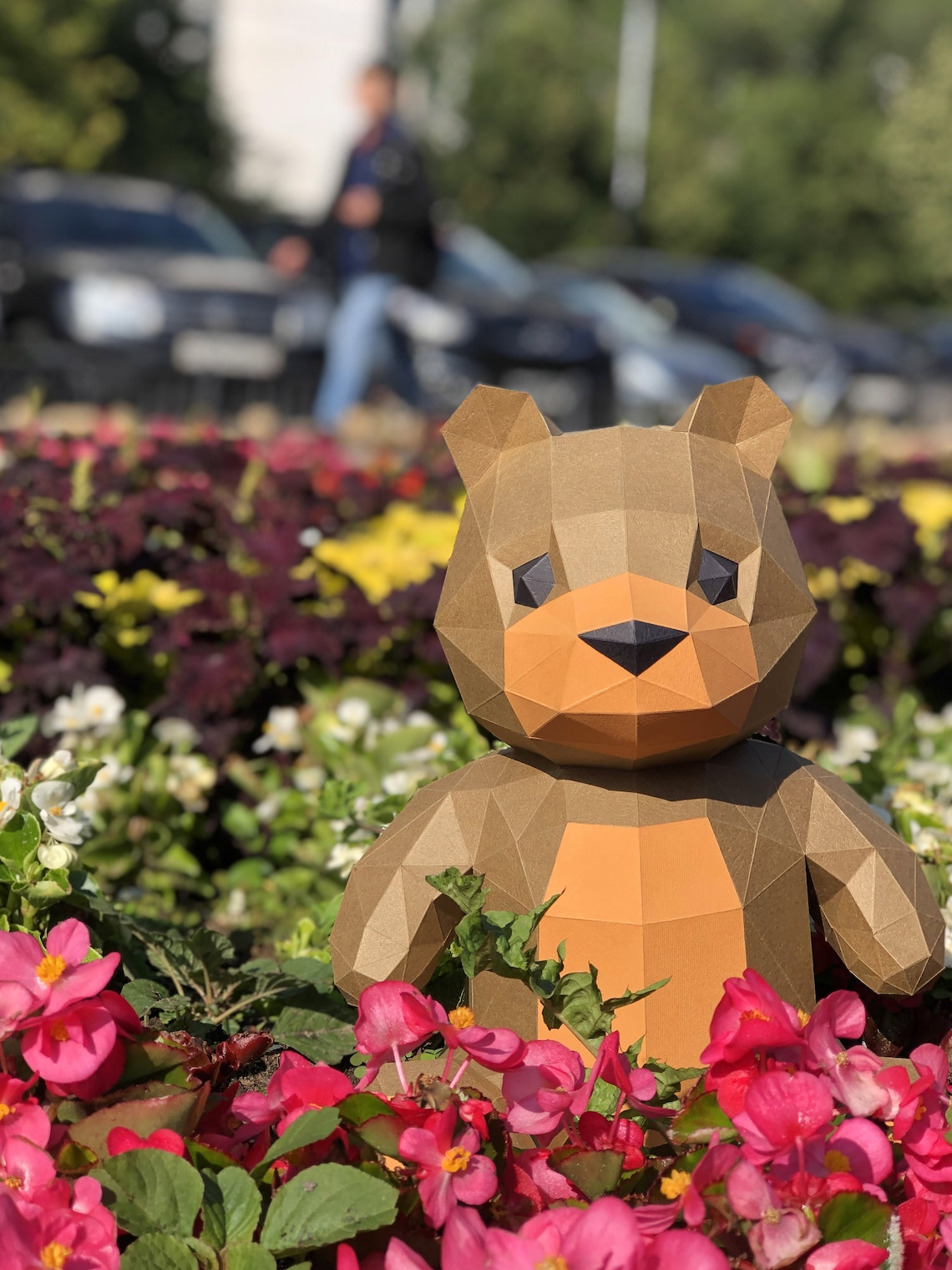 Papercraft 3D TOY BEAR V2 Low Poly Paper Sculpture Diy Gift - Etsy