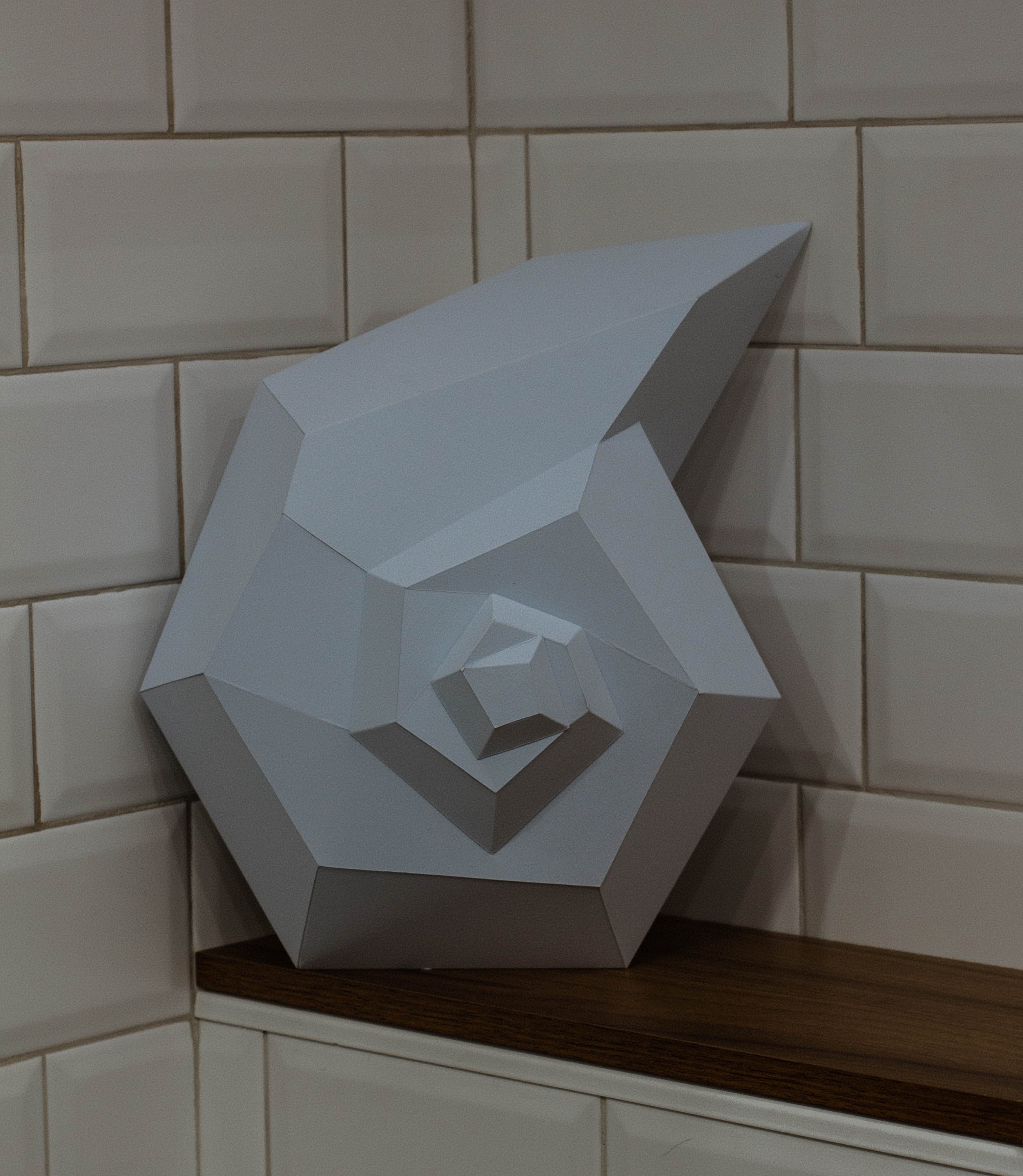 Papercraft 3d SHELL 2 Pepakura Sea Creatures Paperfreak Low | Etsy