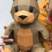 Papercraft 3D TOY BEAR V2 Low Poly Paper Sculpture Diy Gift Decor for ...