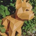 Papercraft 3d YORKSHIRE TERRIER Dog Puppy Low Poly Paper Sculpture Diy ...