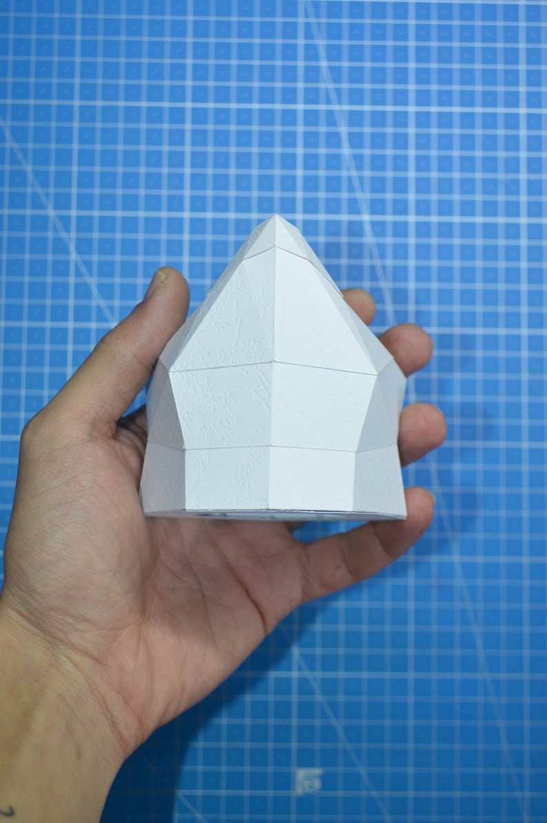 Papercraft 3d SMALL BEAR HEAD Old Paper Sculpture Diy Gift Low - Etsy