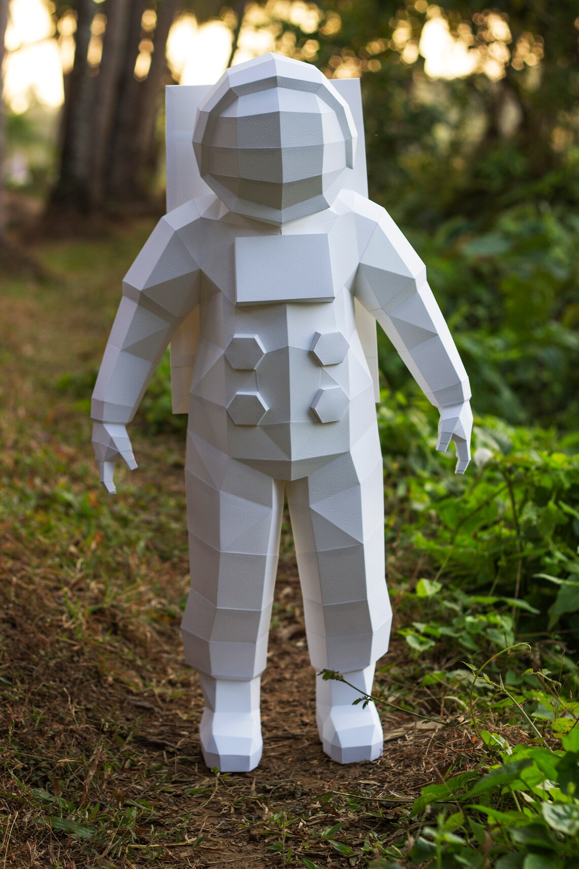 Papercraft 3D ASTRONAUT COSMONAUT Space Suit Art Low Poly - Etsy