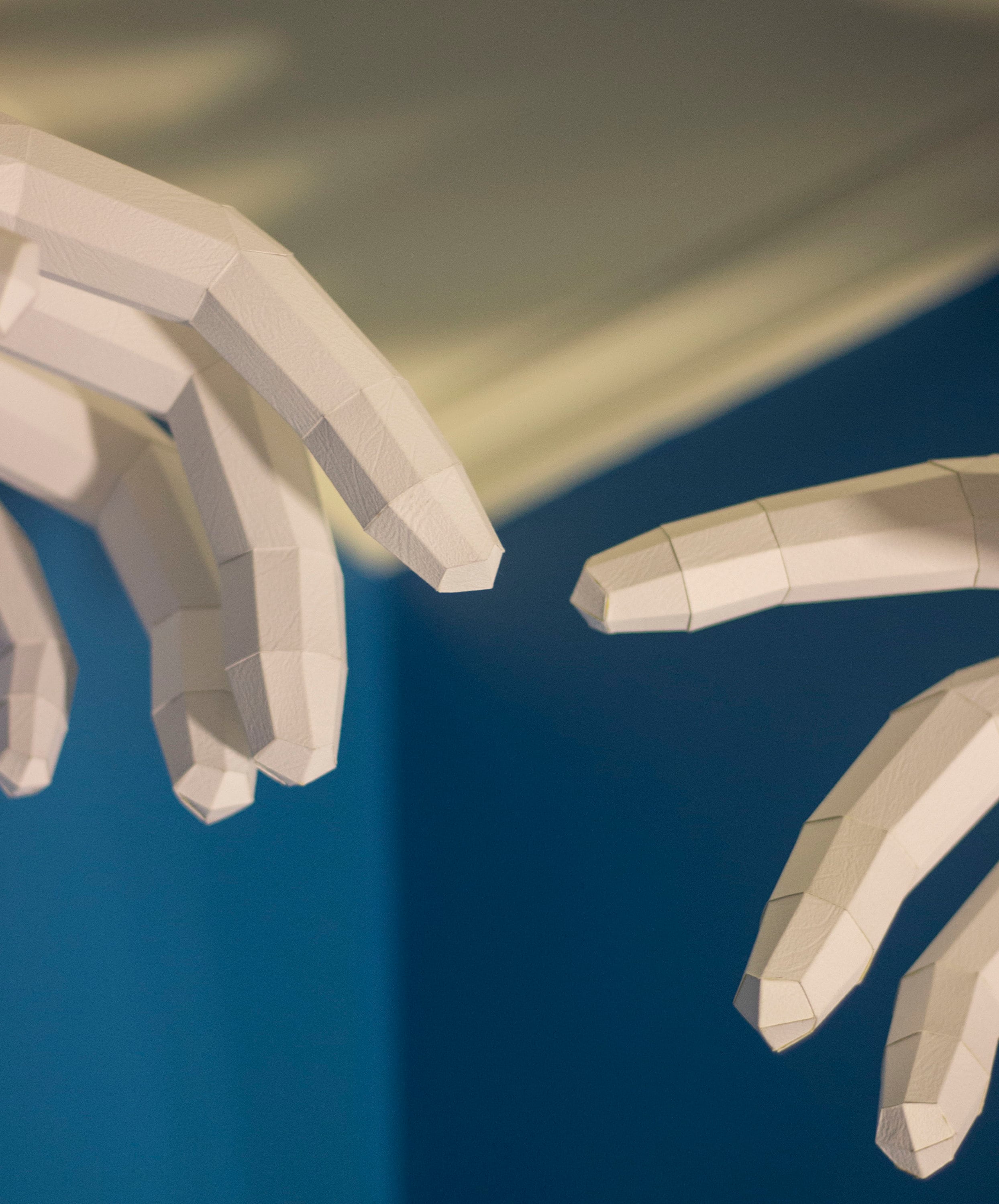 Papercraft 3D the CREATION of ADAM HANDS Pepakura Paper - Etsy
