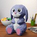 Papercraft 3d RABBIT BUNNY BIG 3D Low Poly Paper Sculpture Diy Gift ...