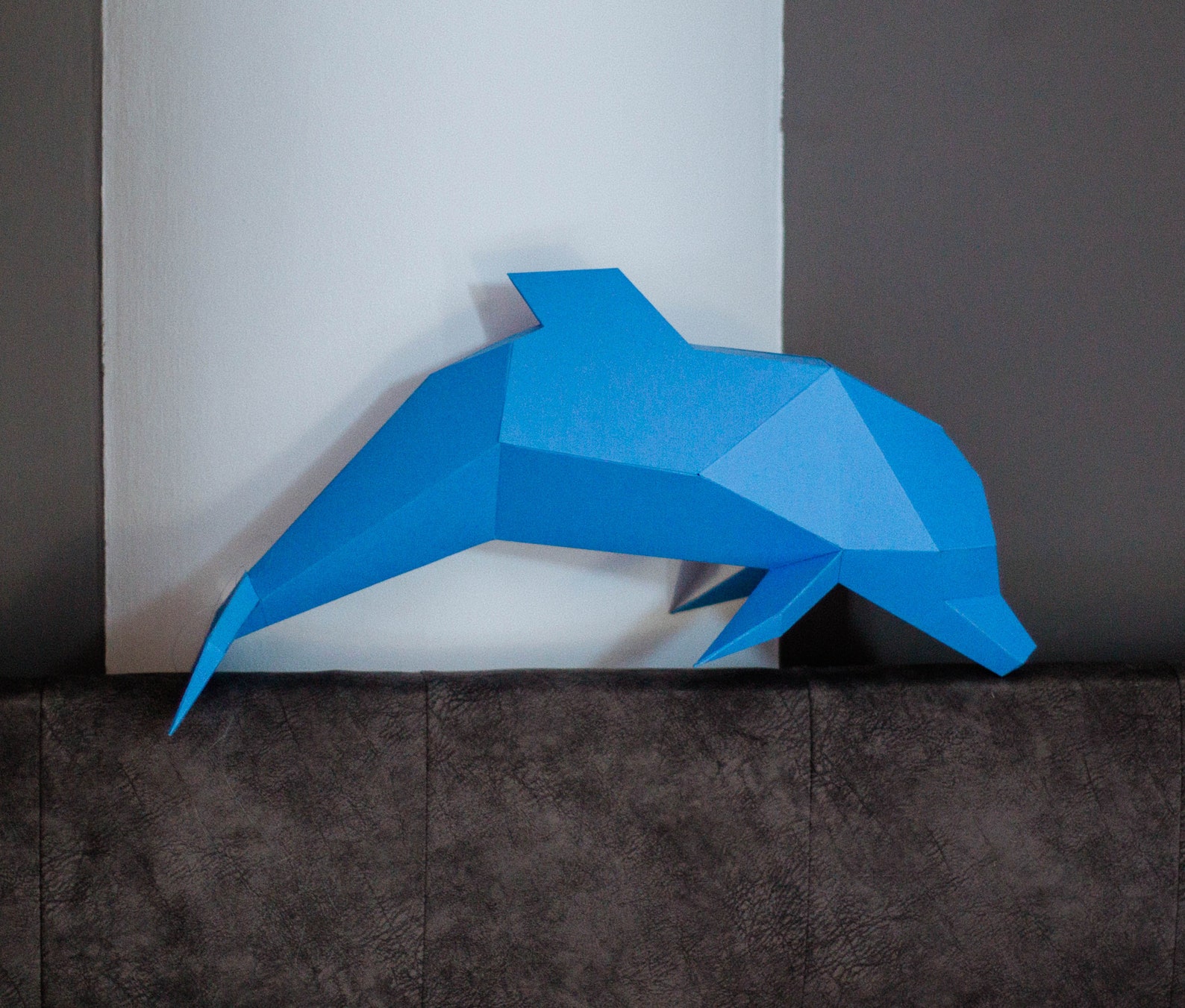 Papercraft 3d DOLPHIN SEA FISH Cartoon Anime Animal Paper - Etsy