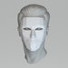 Papercraft 3D PLAIN FACE MASK Halloween Pepakura Faceless Venetian ...