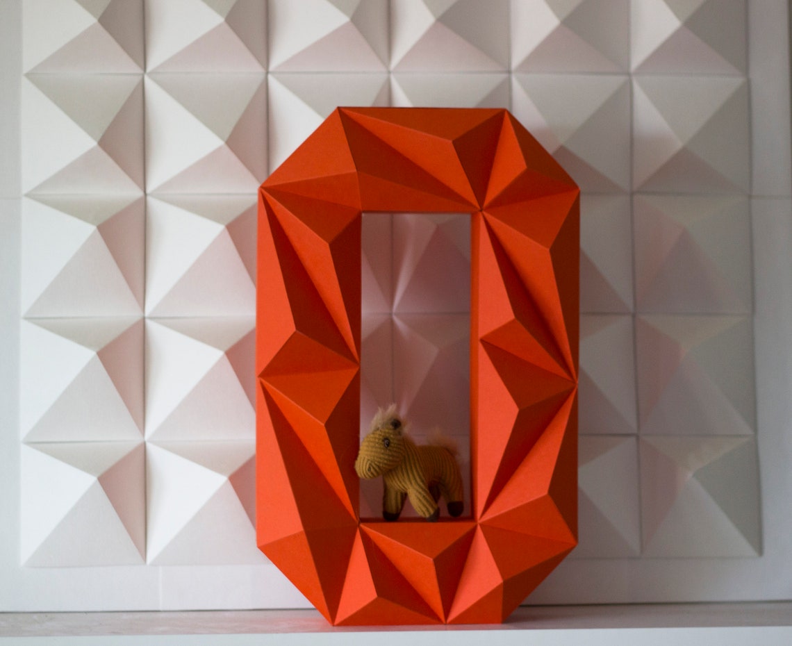 Papercraft 3D PYRAMID INSTALLATION Acoustic Panel Pepakura PDF - Etsy