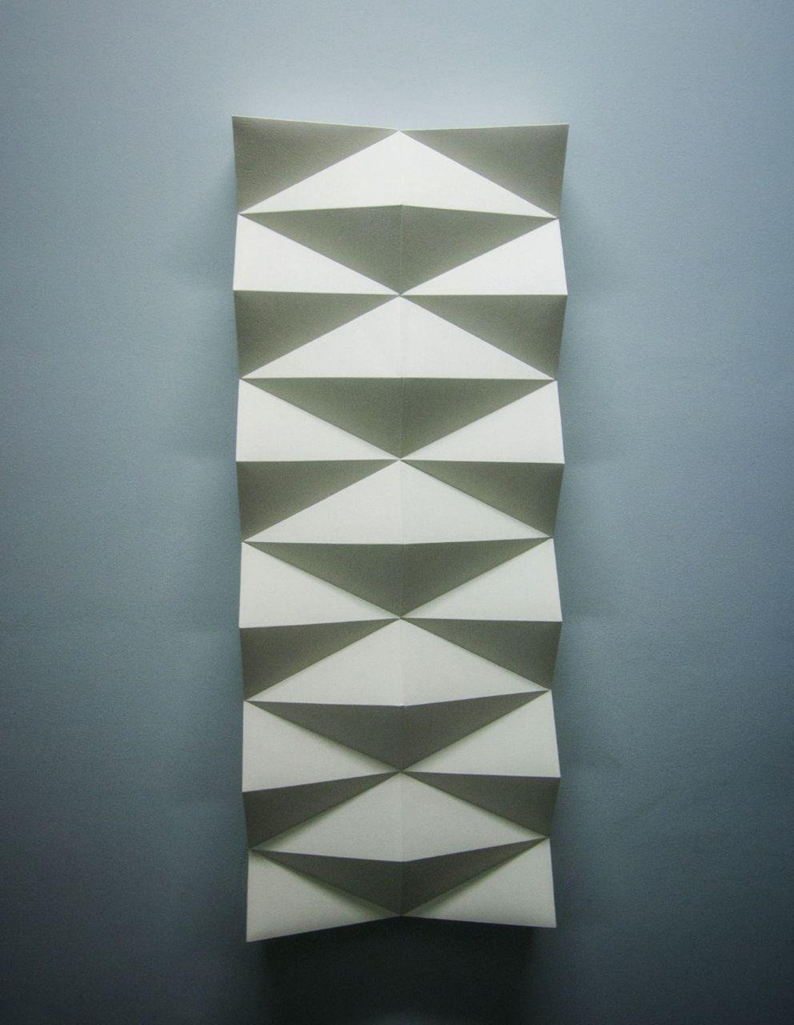 Papercraft 3D RHOMBUS INSTALLATION Acoustic Panel Pepakura PDF - Etsy