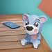 Papercraft 3D CARTOON TOY BEAR Low Poly Paper Sculpture Diy - Etsy