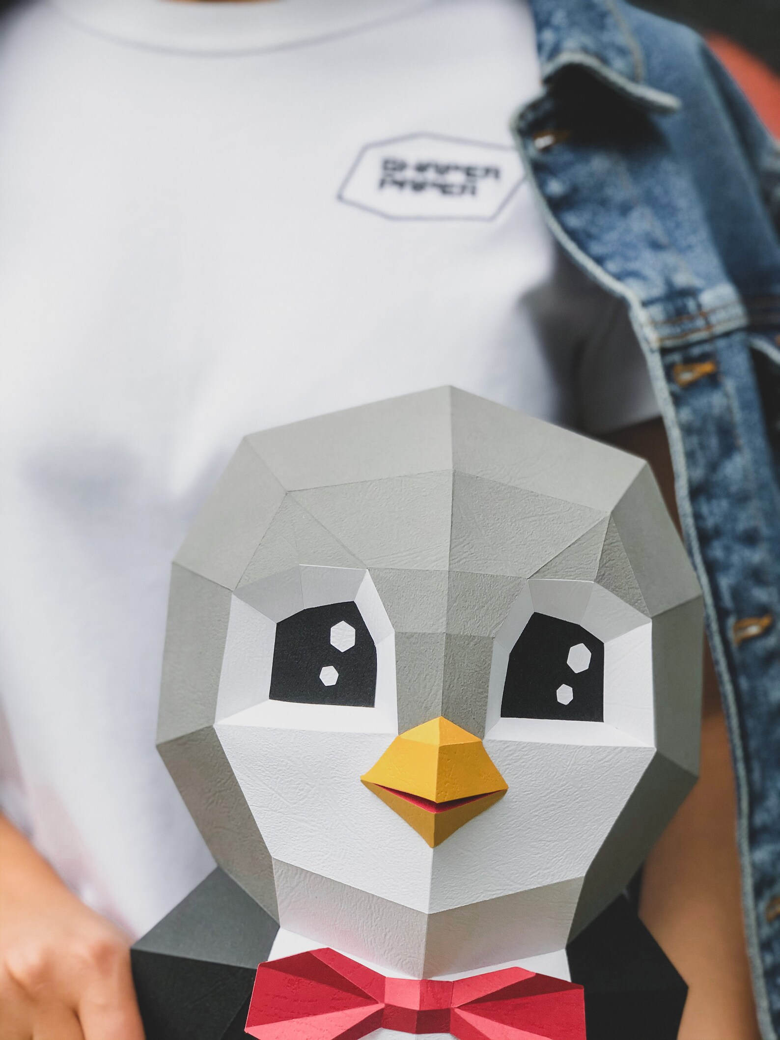 Papercraft 3D PENGUIN in SUIT Pepakura Low Poly Paper - Etsy