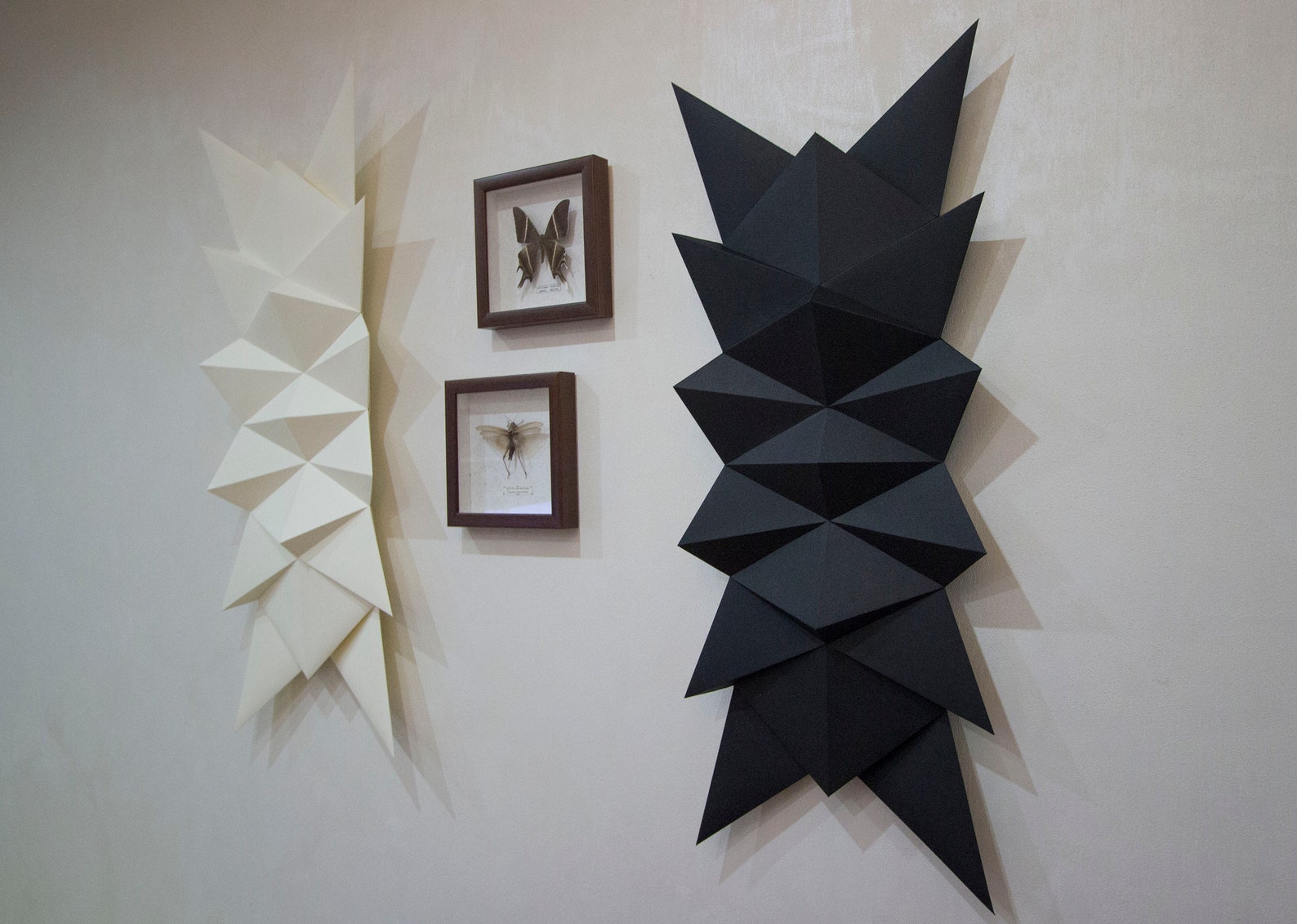 Papercraft 3D SPIKES INSTALLATION Acoustic Panel Pepakura PDF | Etsy