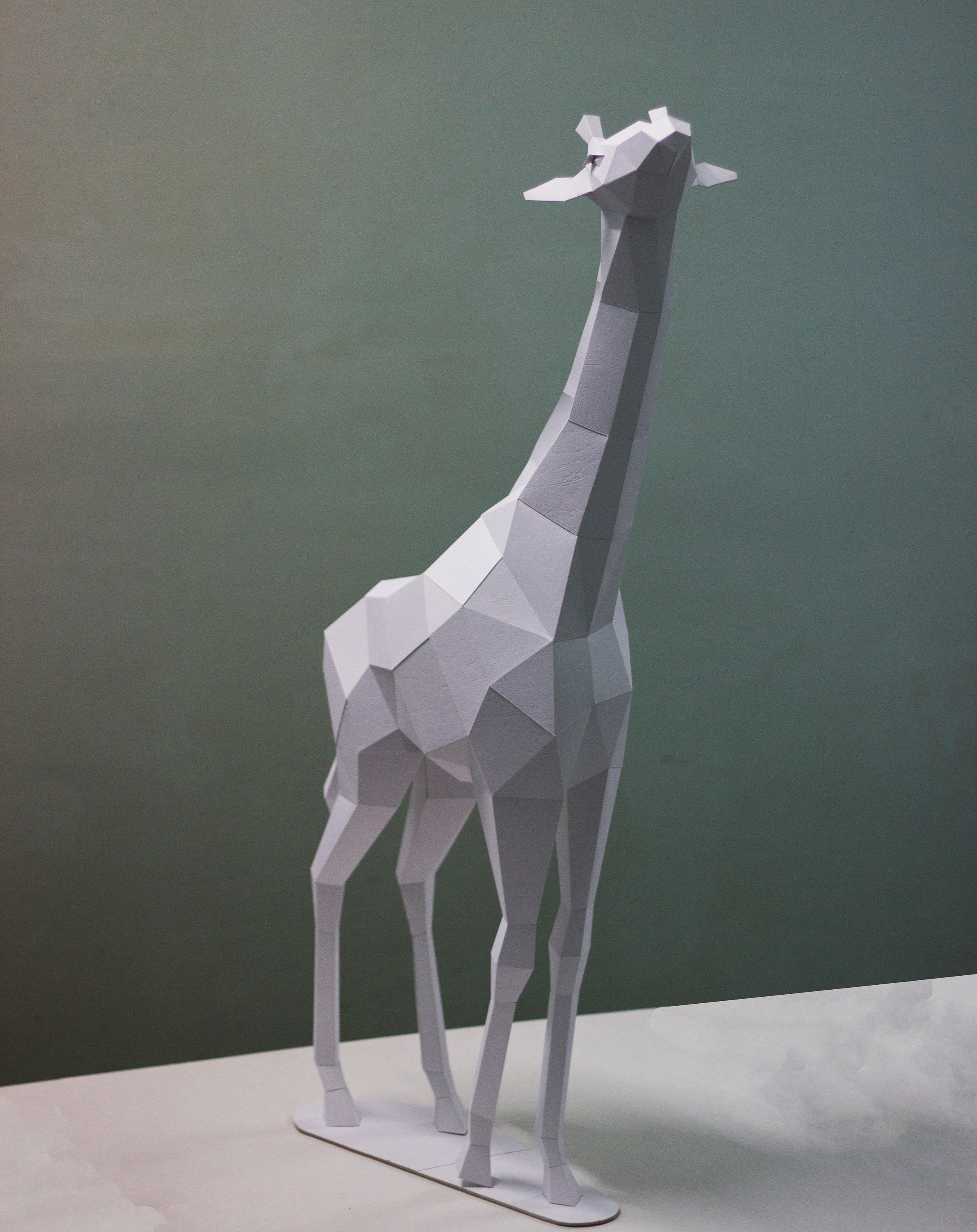Papercraft 3D GIRAFFE CHILD Pepakura Pdf Template Low - Etsy Canada
