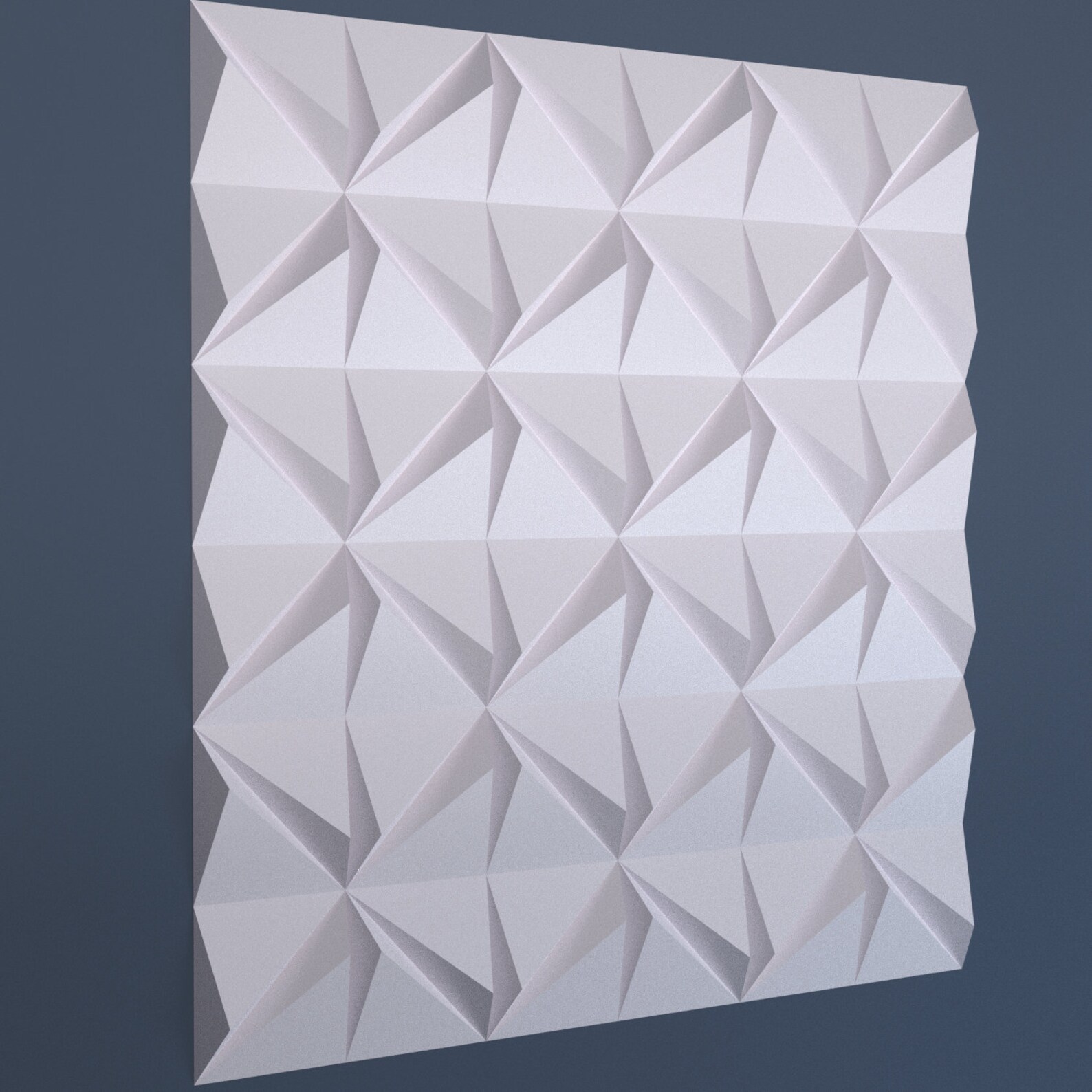 Papercraft 3D INSTALLATION TRIANGLES 2 Version Templates - Etsy