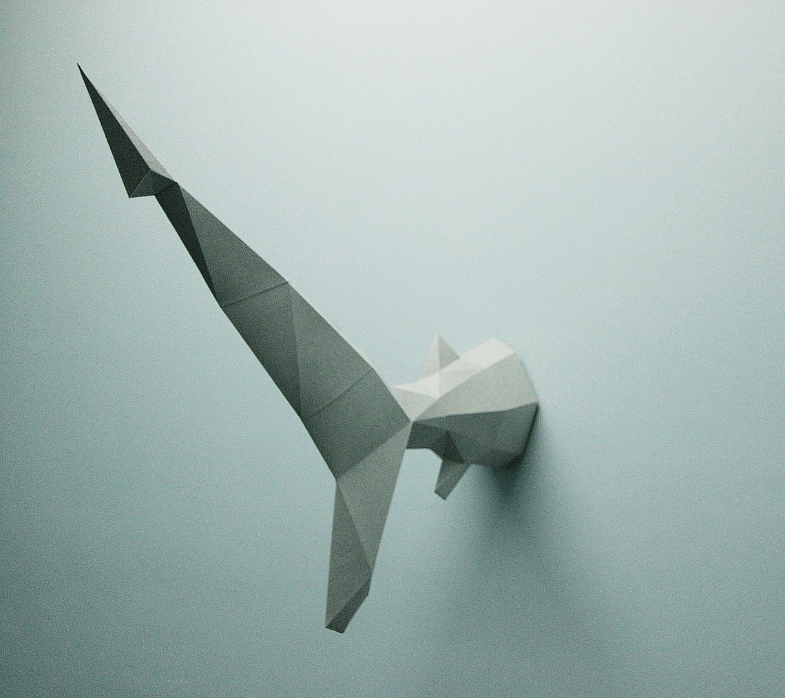 Papercraft 3d SHARK TAIL Sea Fish Cartoon Anime Animal Paper - Etsy