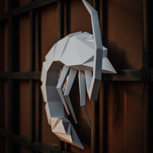 Papercraft 3d SHRIMP Pepakura PRAWNS Sea Food Creatures Animal ...