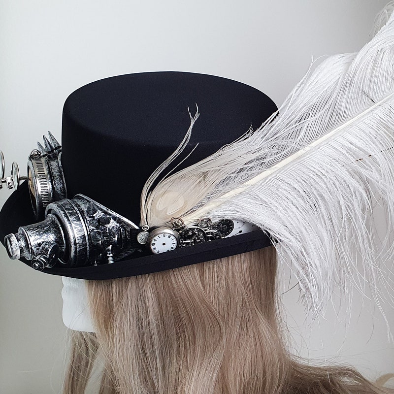 Steampunk Feather - Etsy UK