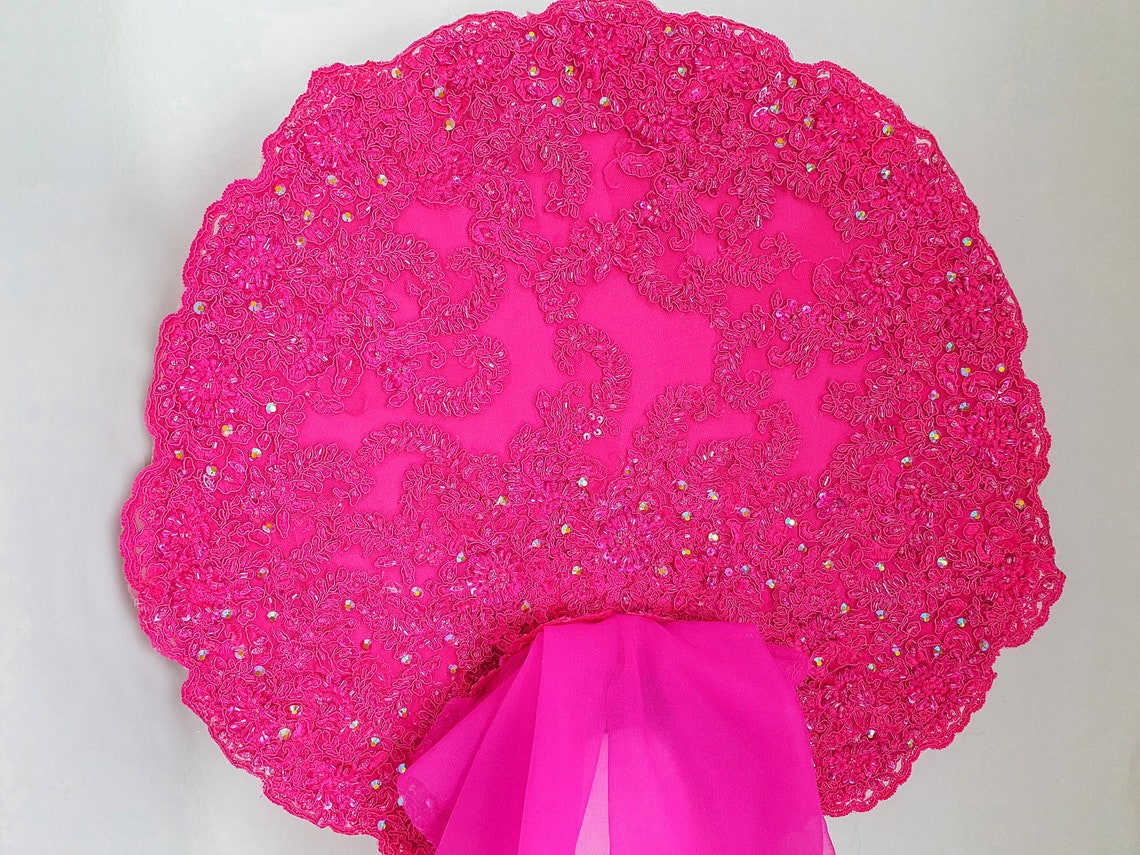 Magenta Kokoshnik • Traditional Slavic Headwear • Original Handmade ...