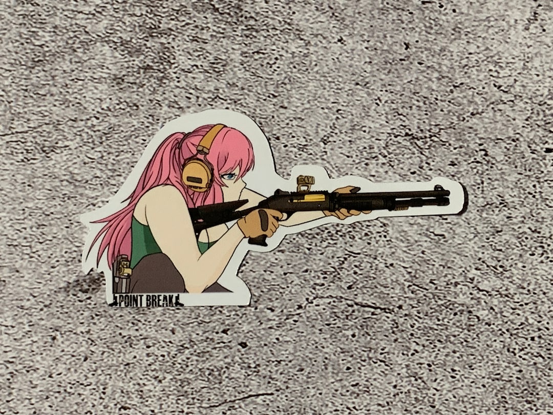 Tactical Lewd Anime Sticker 12g - Etsy