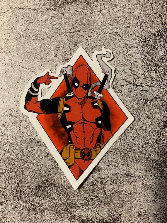 Deadpool Sticker - Etsy