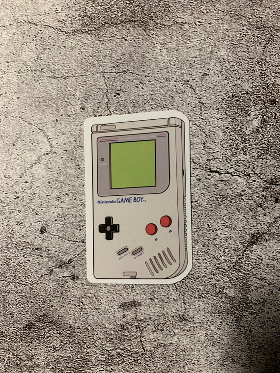 Retro Gameboy Sticker - Etsy