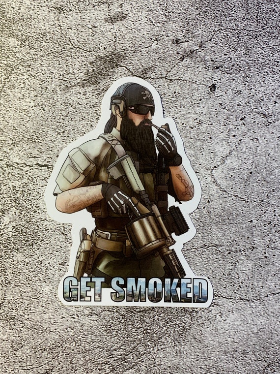 Escape From Tarkov Rogue Boss Big Pipe GET SMOKED. Sticker - Etsy Ireland