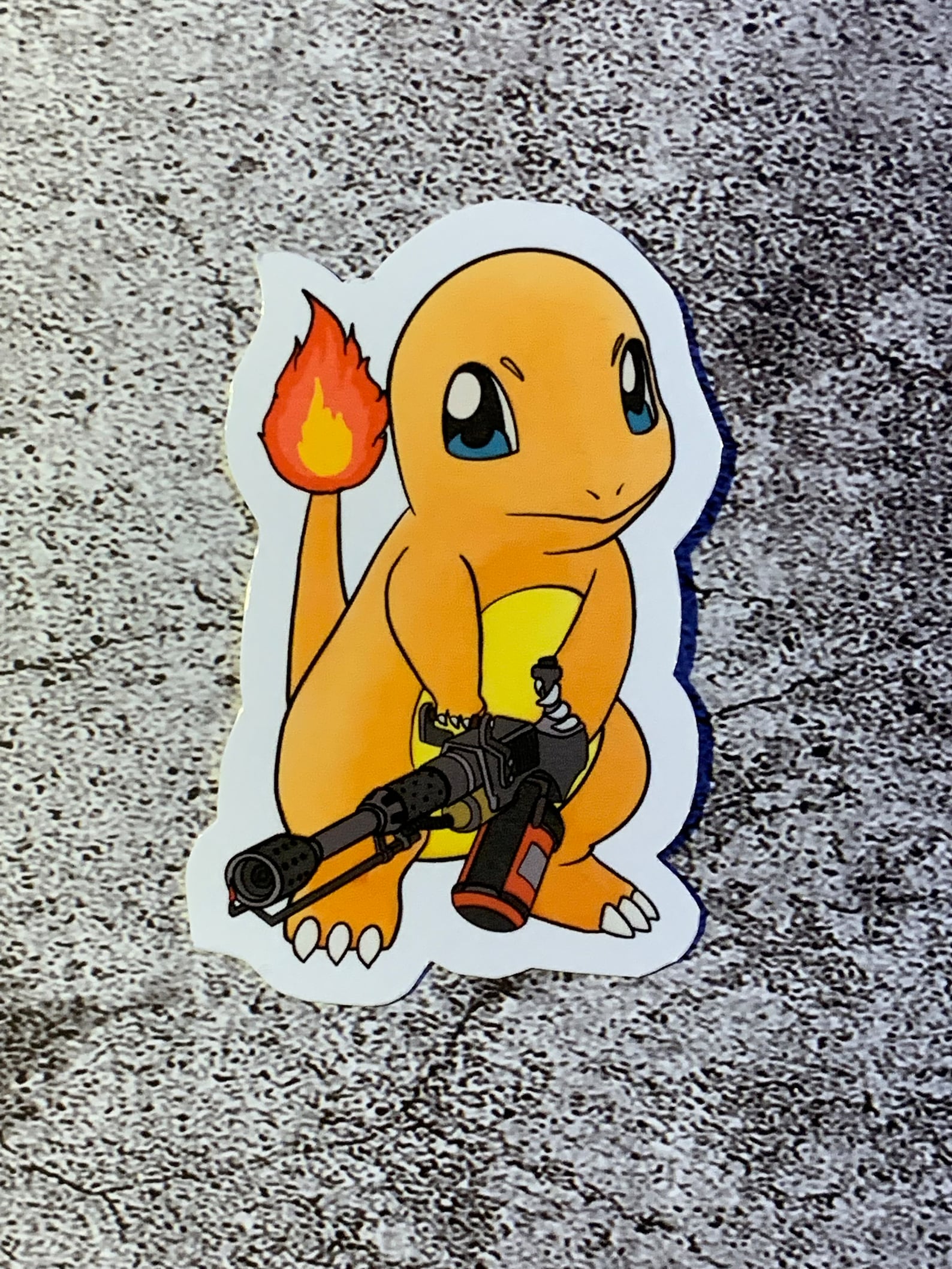 Flamethrower Charmander Sticker - Etsy