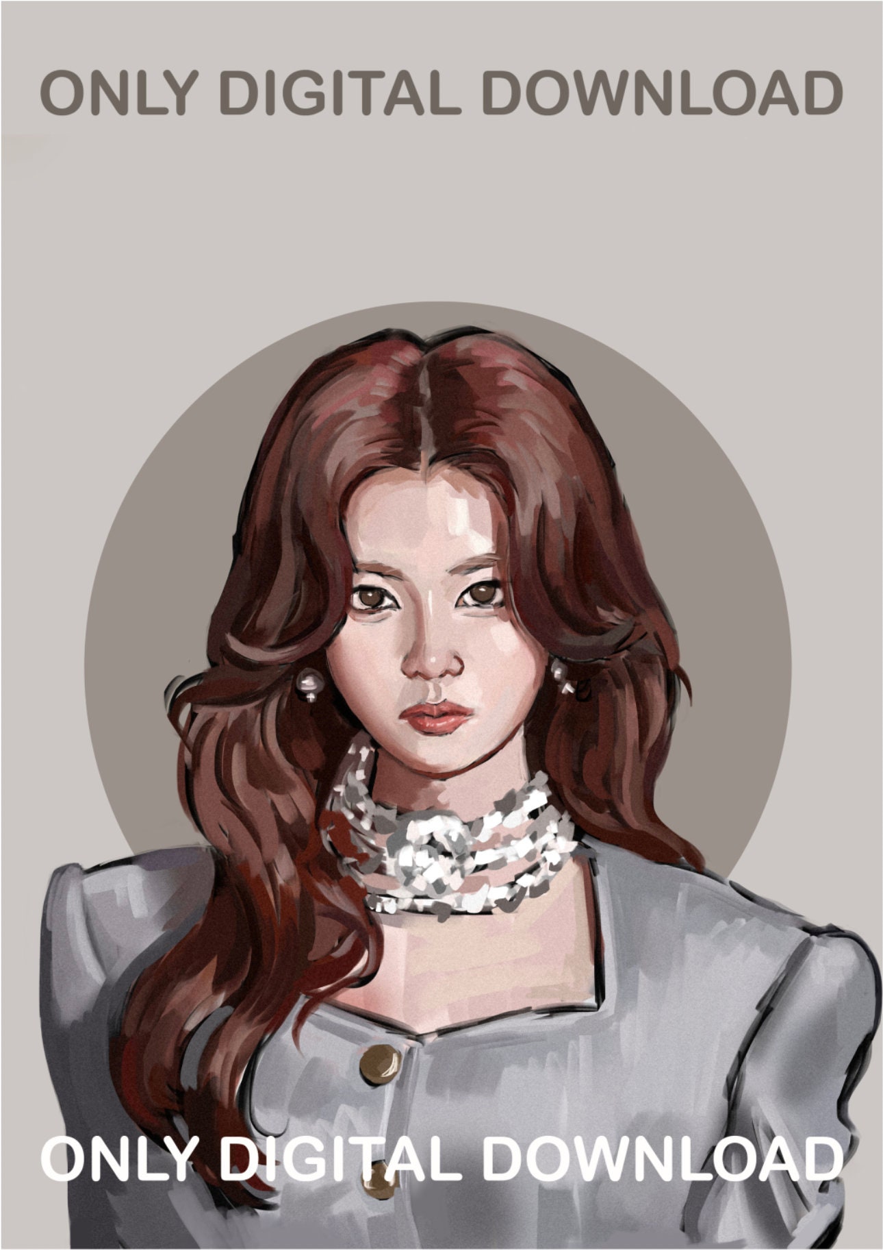 TWICE Sana Digital Art Print digital Download A4 Sizing - Etsy