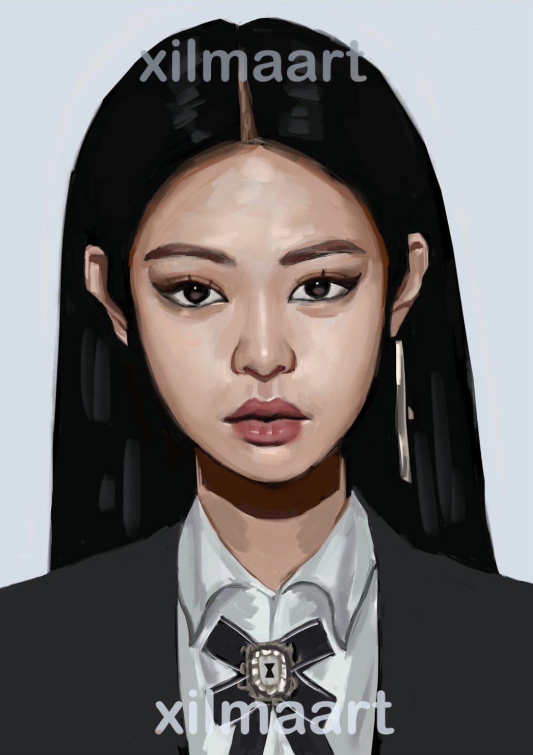 Jennie BLACKPINK Digital Art Print digital Download A4 Sizing - Etsy