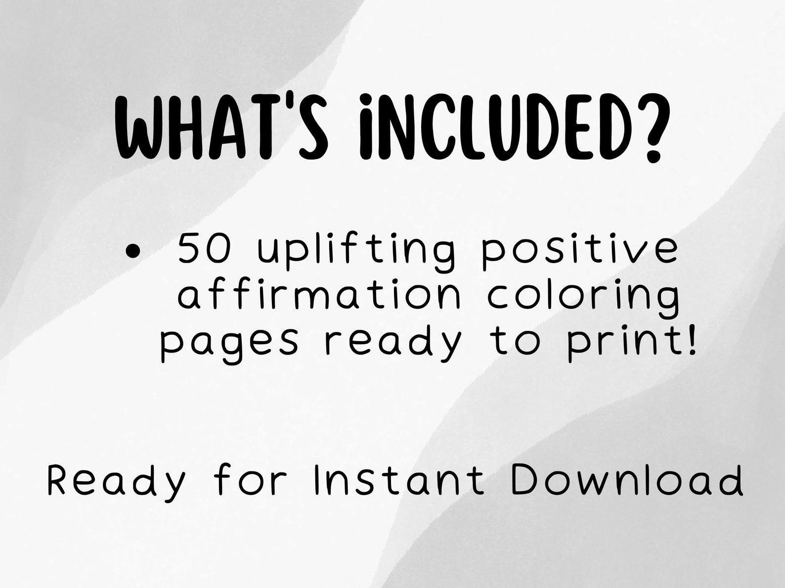 PRINTABLE Positive Affirmation Coloring Pages for Teen Girls, Coloring ...