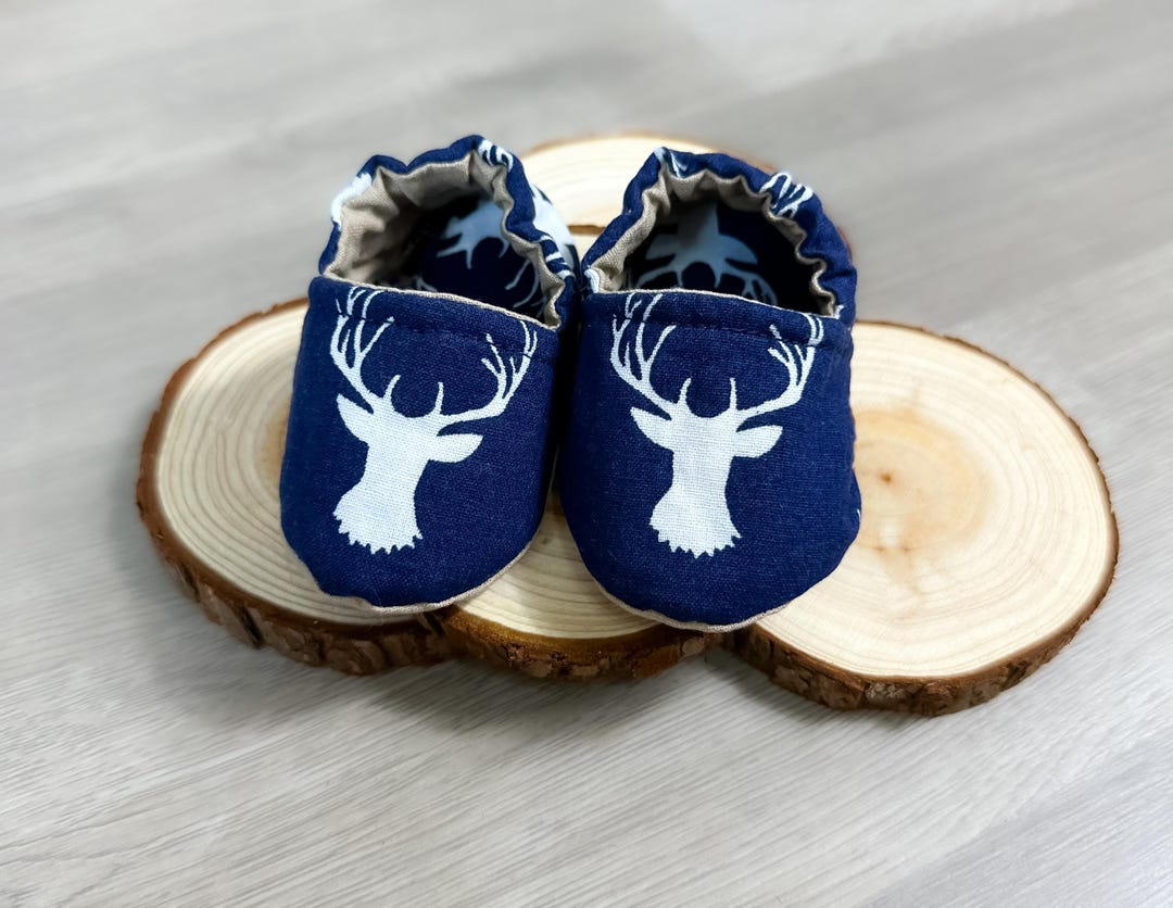 Hunter/deer/hunting Woods Baby Booties/baby Shoes - Baby Shower Gift ...