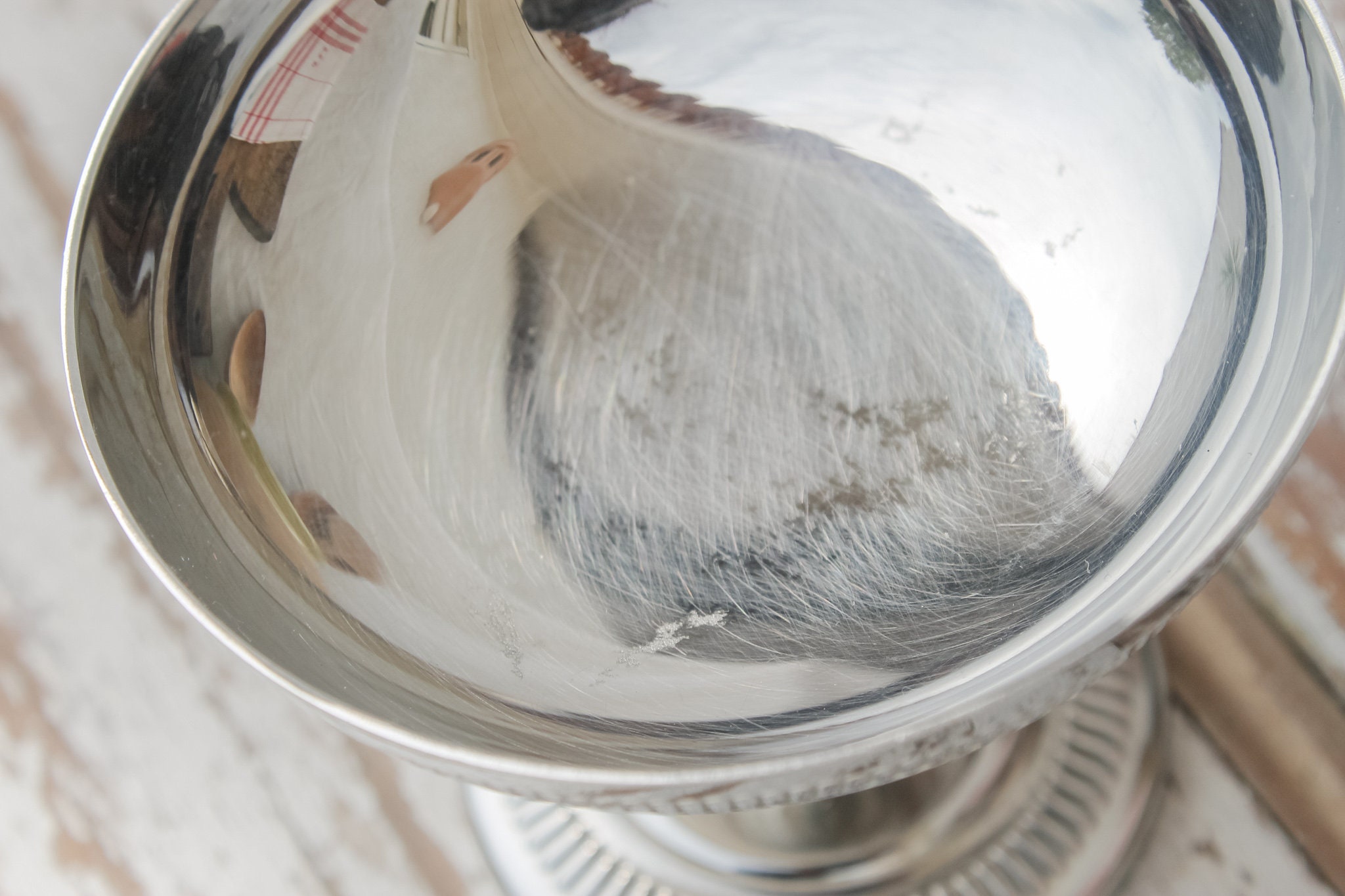 Vintage Stainless Steel Inox Ice Cream Dessert Bowl Stemmed Cup ...