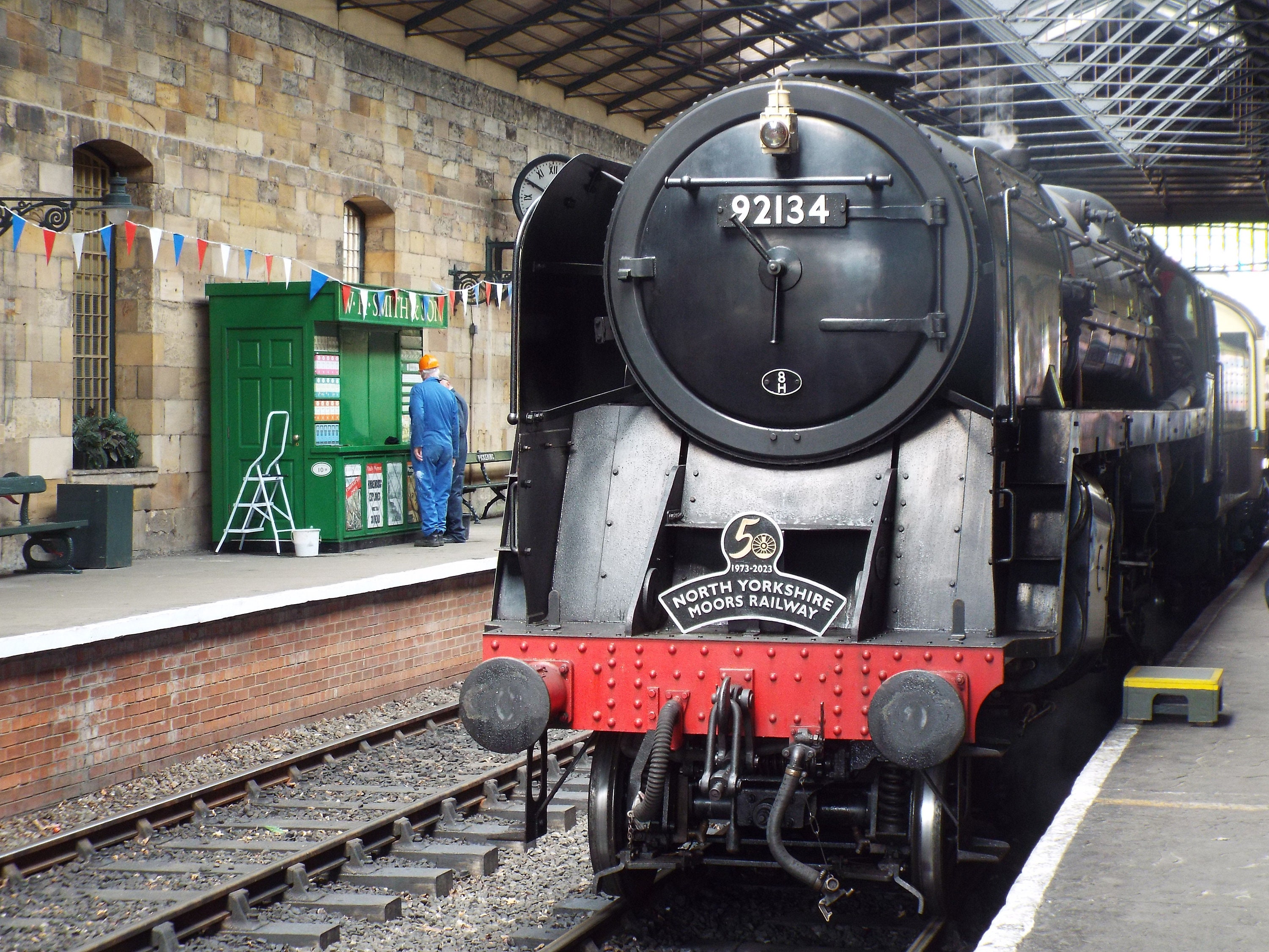 Photo of a Steam Train at Pickering Station North Yorkshire - Etsy