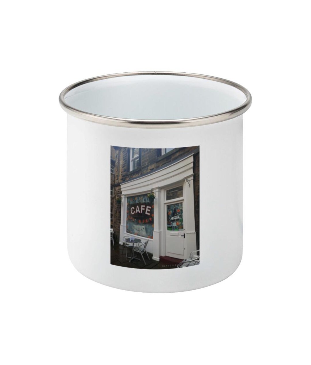 Enamel Mug Water Bottle With Sid's Cafe From Last of the Summer Wine - Etsy
