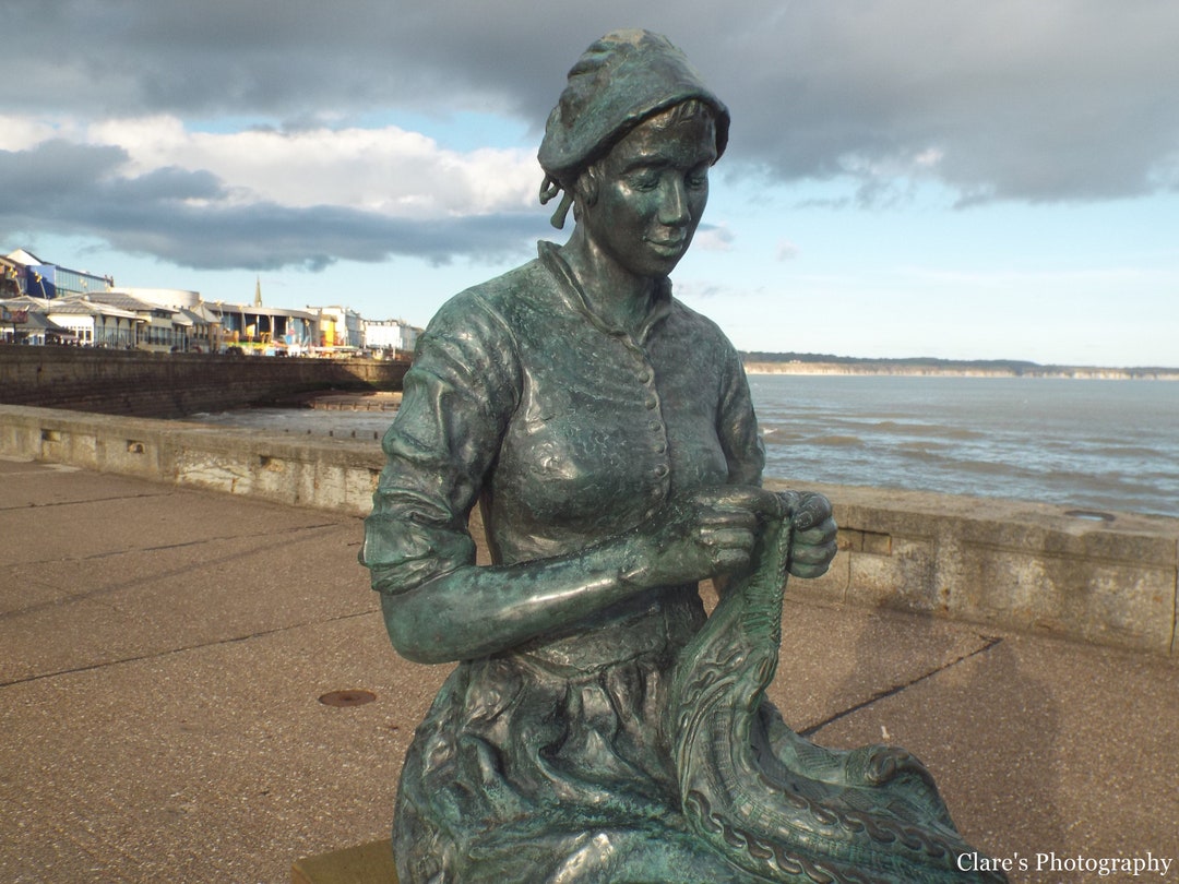 Photo of the Gansey Girl Statue - Etsy