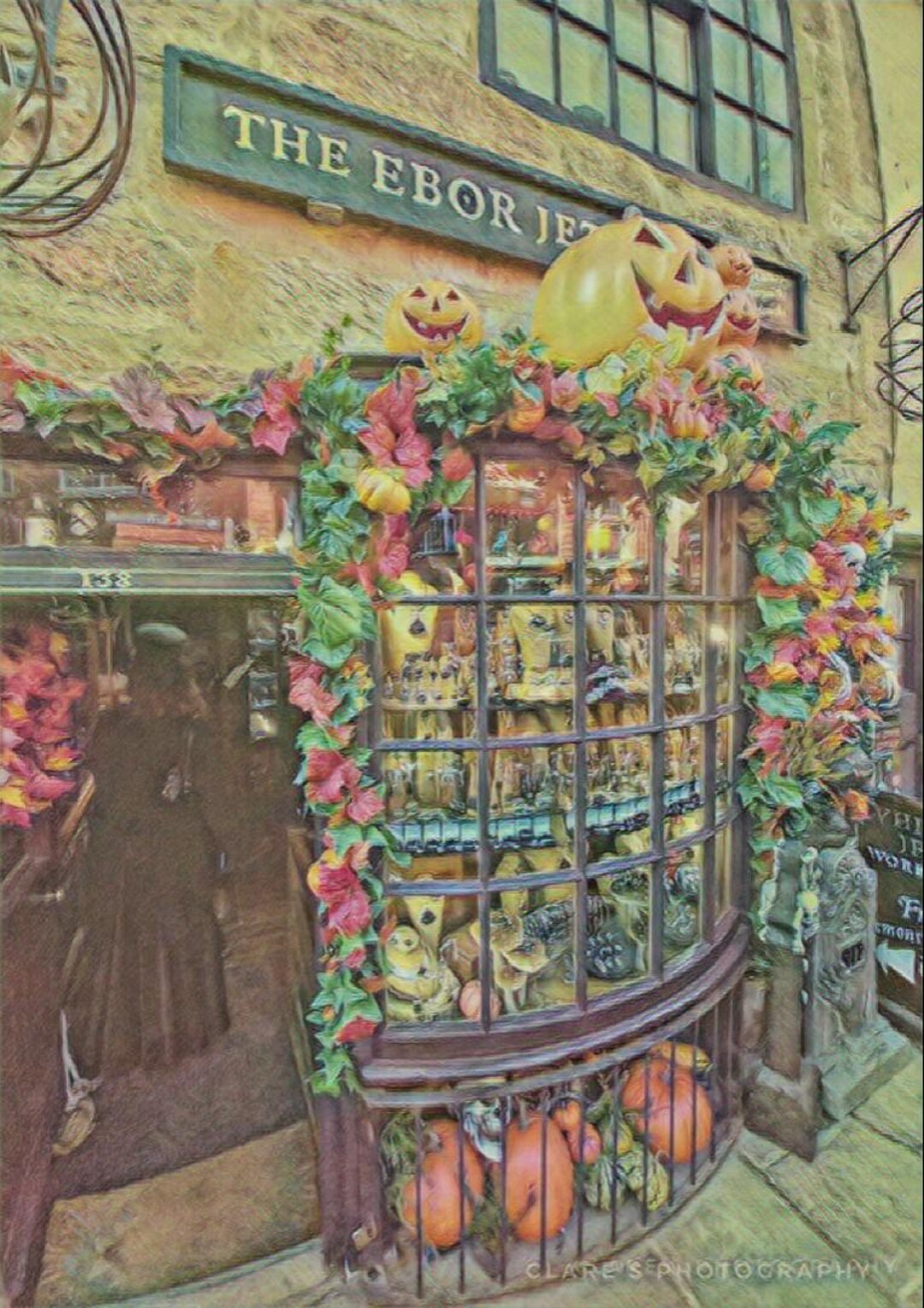 Digital Painting of the Ebor Whitby Jet Shop in Whitby - Etsy