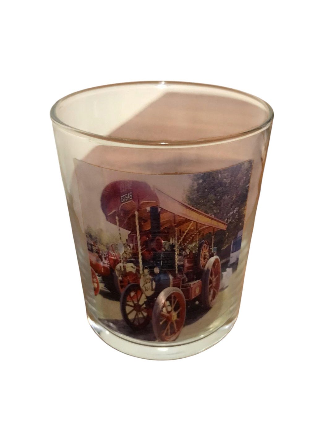 Mixing Glass With a Steam Engine On. - Etsy