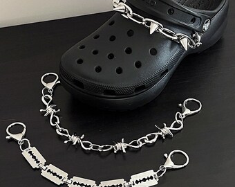 GOTH CROC Dainty Fairy Croc Charm - Etsy