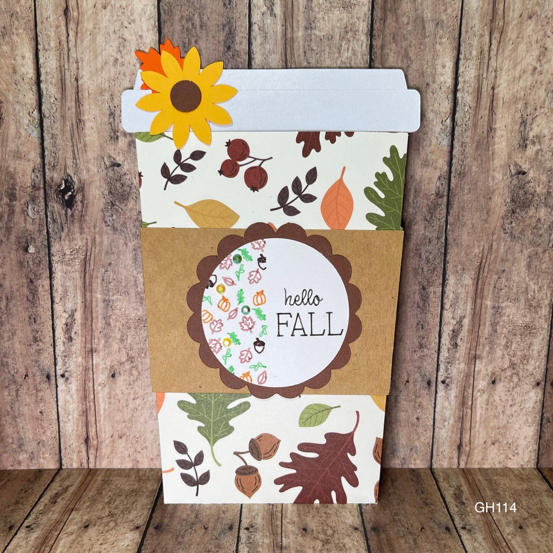 Fall Gift Card Holder - Etsy