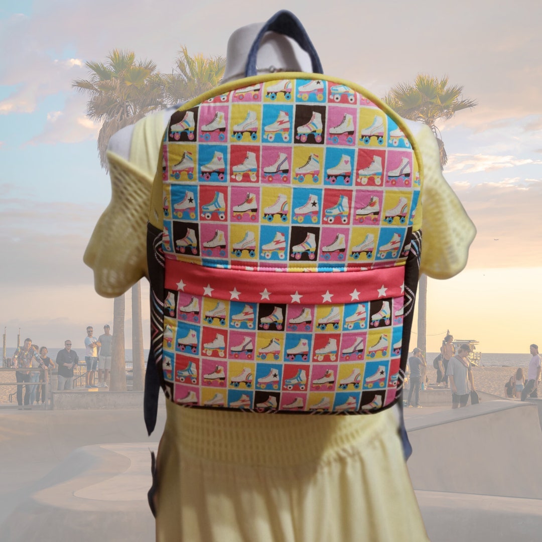 Retro Roller Skate Backpack - Etsy