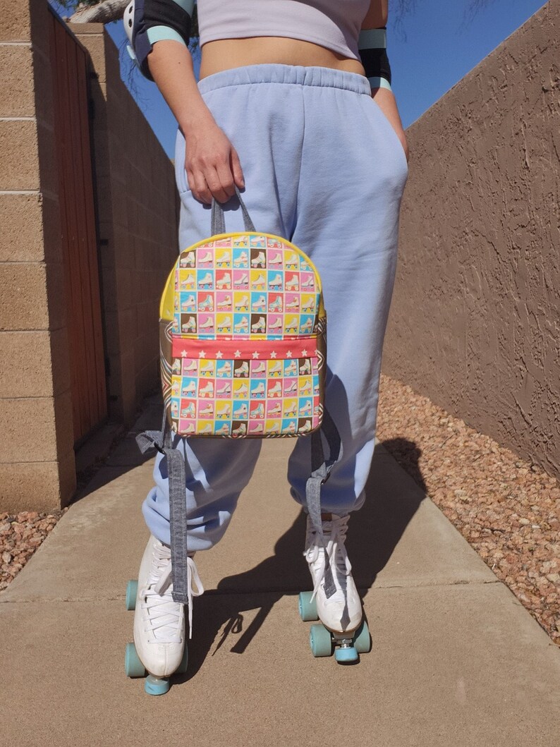 Retro Roller Skate Backpack - Etsy