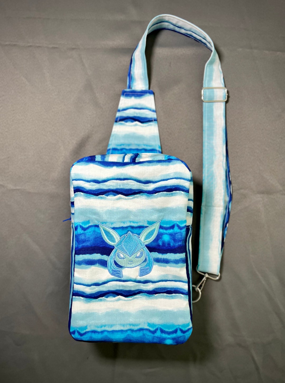 Glaceon Pokemon Evee Eveelution Sling Bag - Etsy