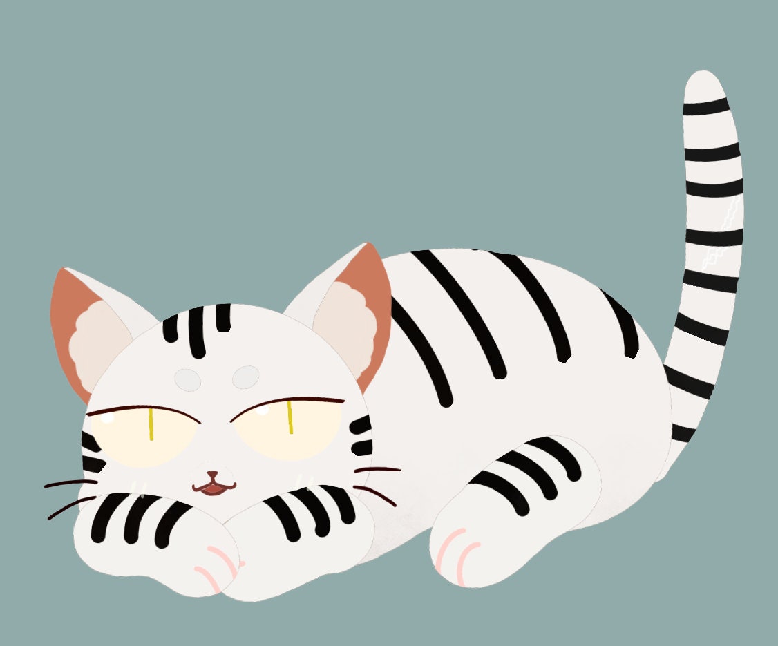 Cat Vtuber: Live2d Vtuber Model Kitty, Rigged, and With Expression - Etsy
