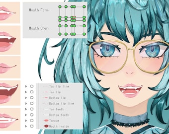 Live2d Mouth Rig - Etsy