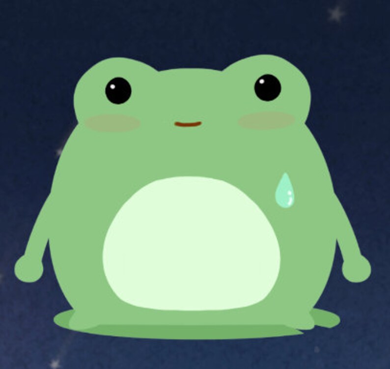 Froggy Vtuber: Live2d Vtuber Model Full Froggo Rigged and - Etsy
