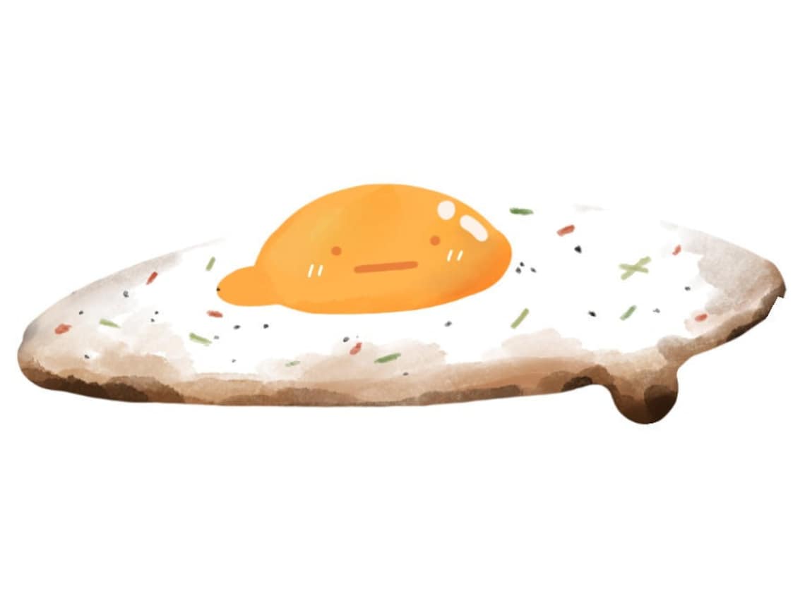 Egg Vtuber: Live2d Vtuber Model Full Yolk, Rigged, and With Expression ...
