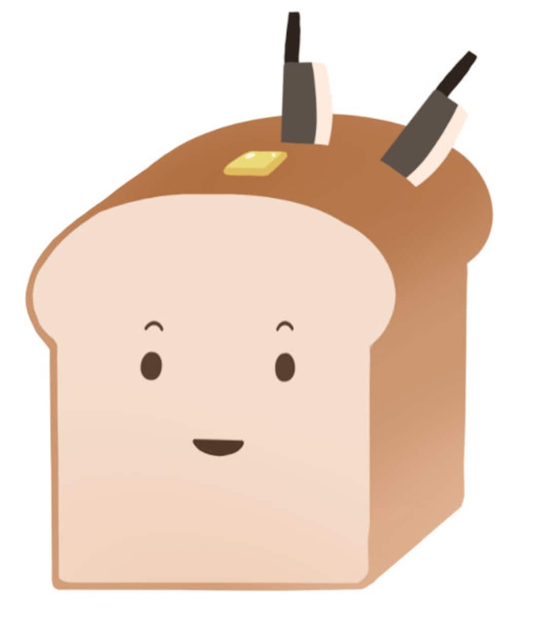 Bread Vtuber: Live2d Vtuber Model Full Breaded, Rigged, and With ...