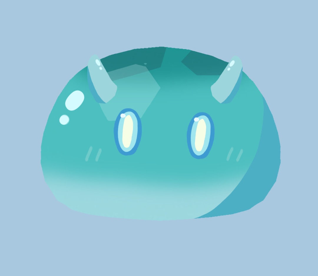 Genshin Water Slime Vtuber: Animated Live2d Model - Etsy