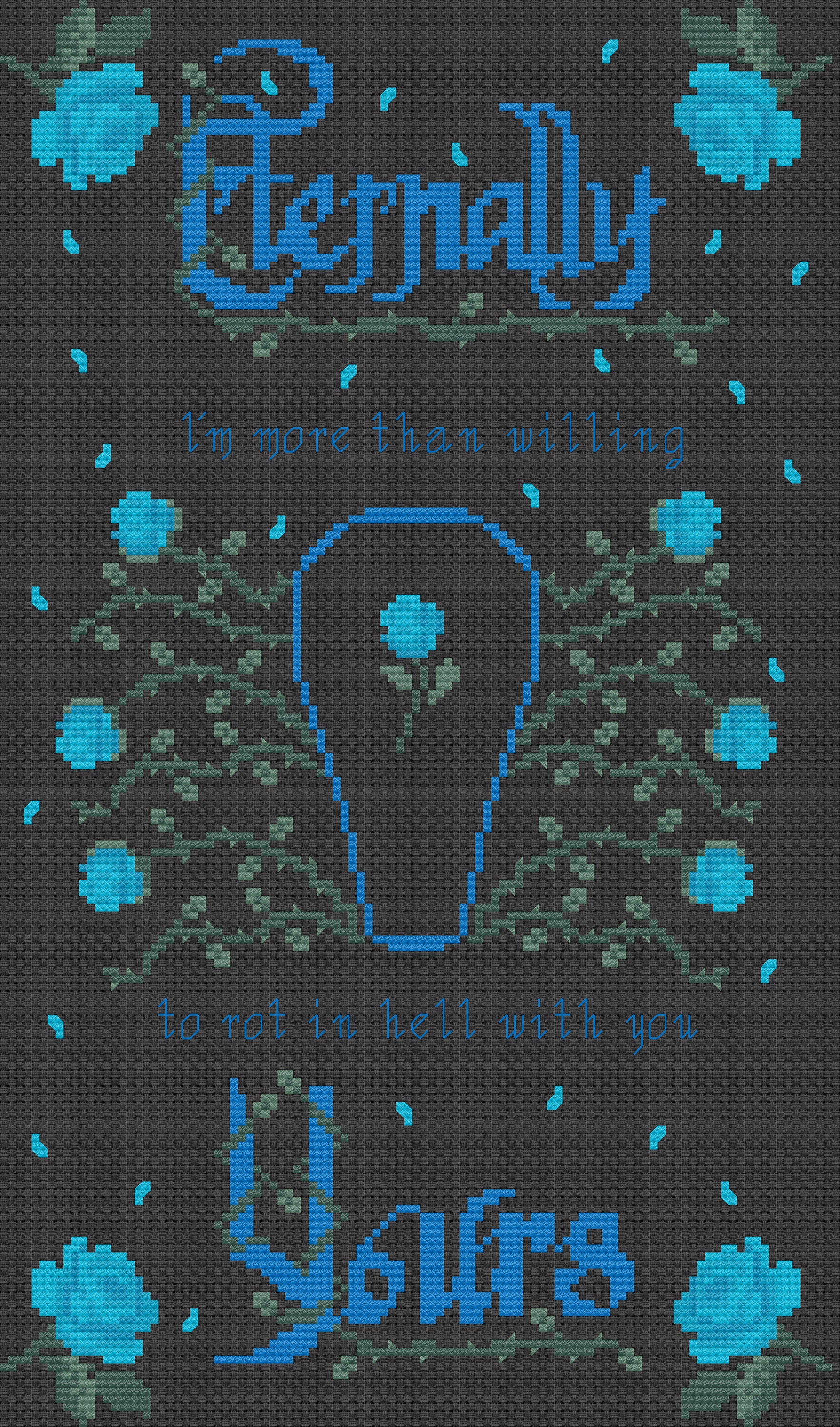 Eternally Yours Cross-stitch Pattern - Valentine's 2024 - Etsy