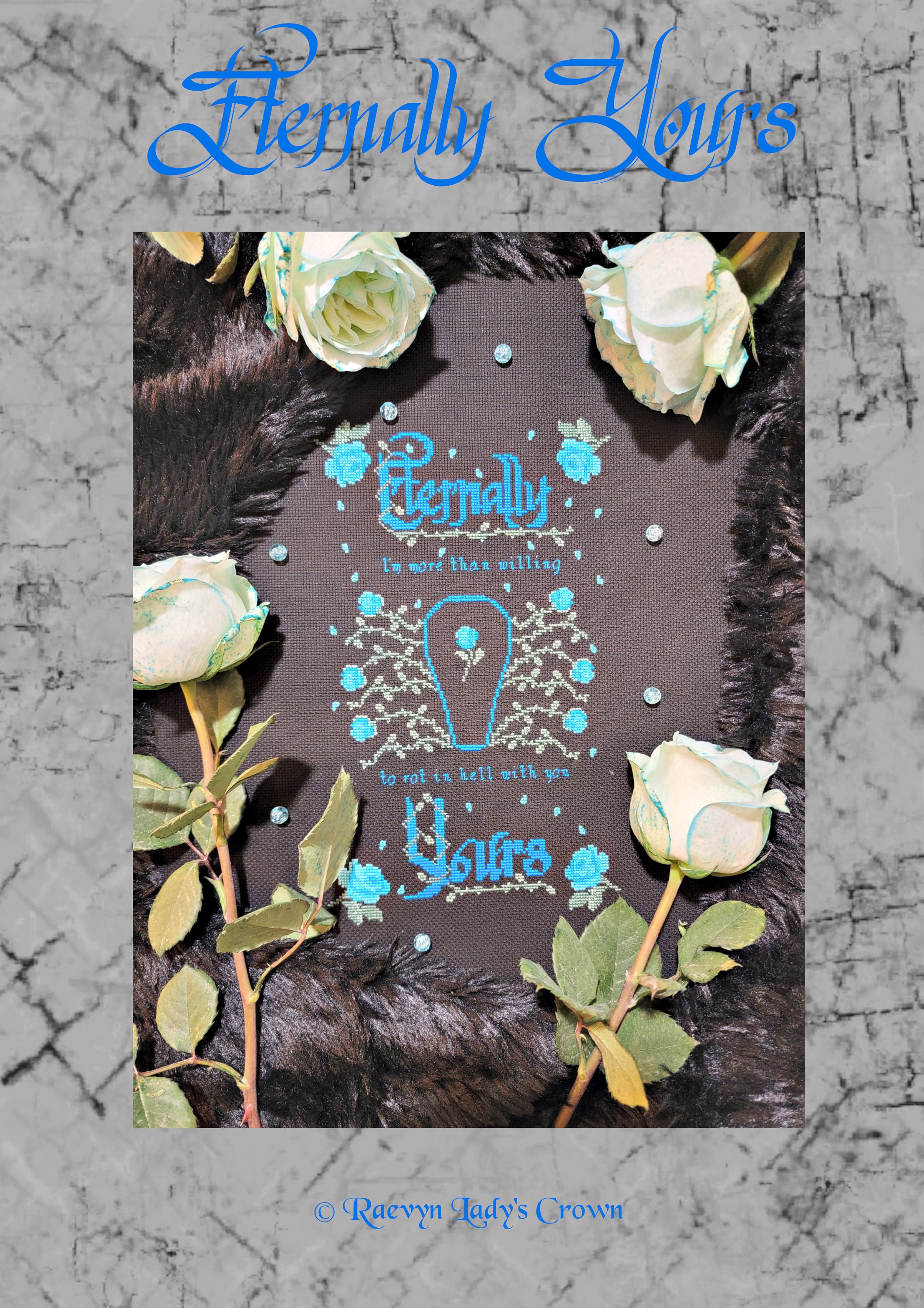 Eternally Yours Cross-stitch Pattern - Valentine's 2024 - Etsy